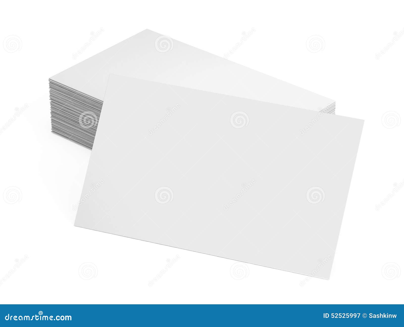 Stack Of Blank Business Cards Stock Image | CartoonDealer.com #82572607