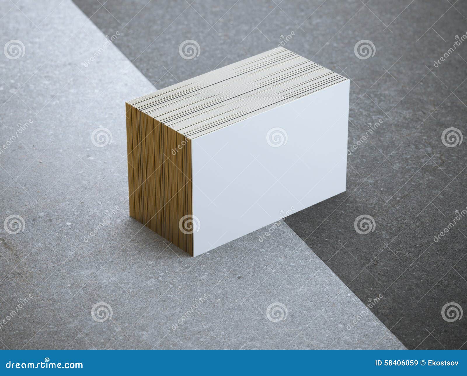 Stack of Blank Business Cards Stock Image - Image of black, info: 58406059