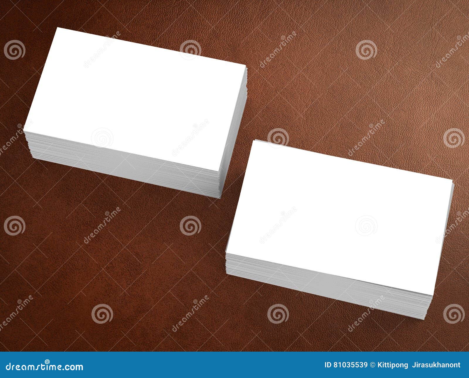 Stack of Blank Business Cards Stock Image - Image of background, white ...