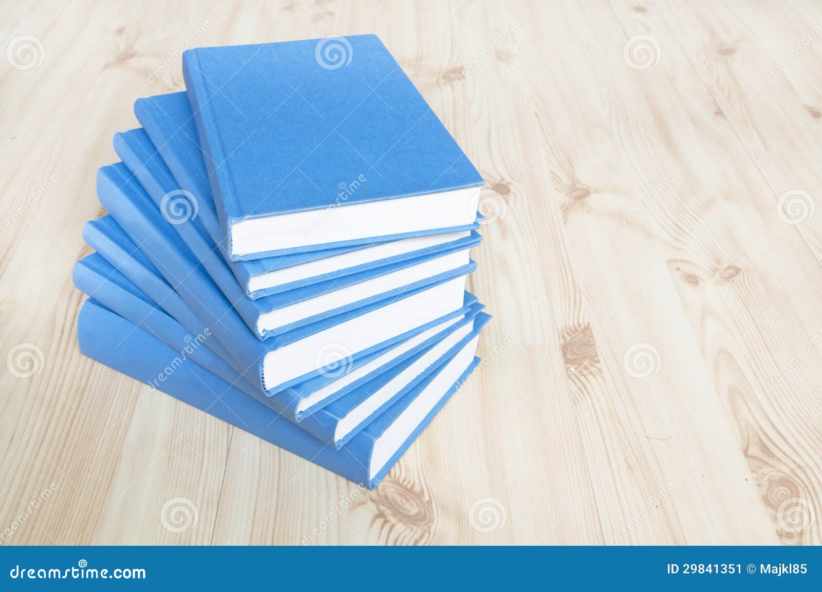 Stack of blue books stock image. Image of cover, group - 29841351