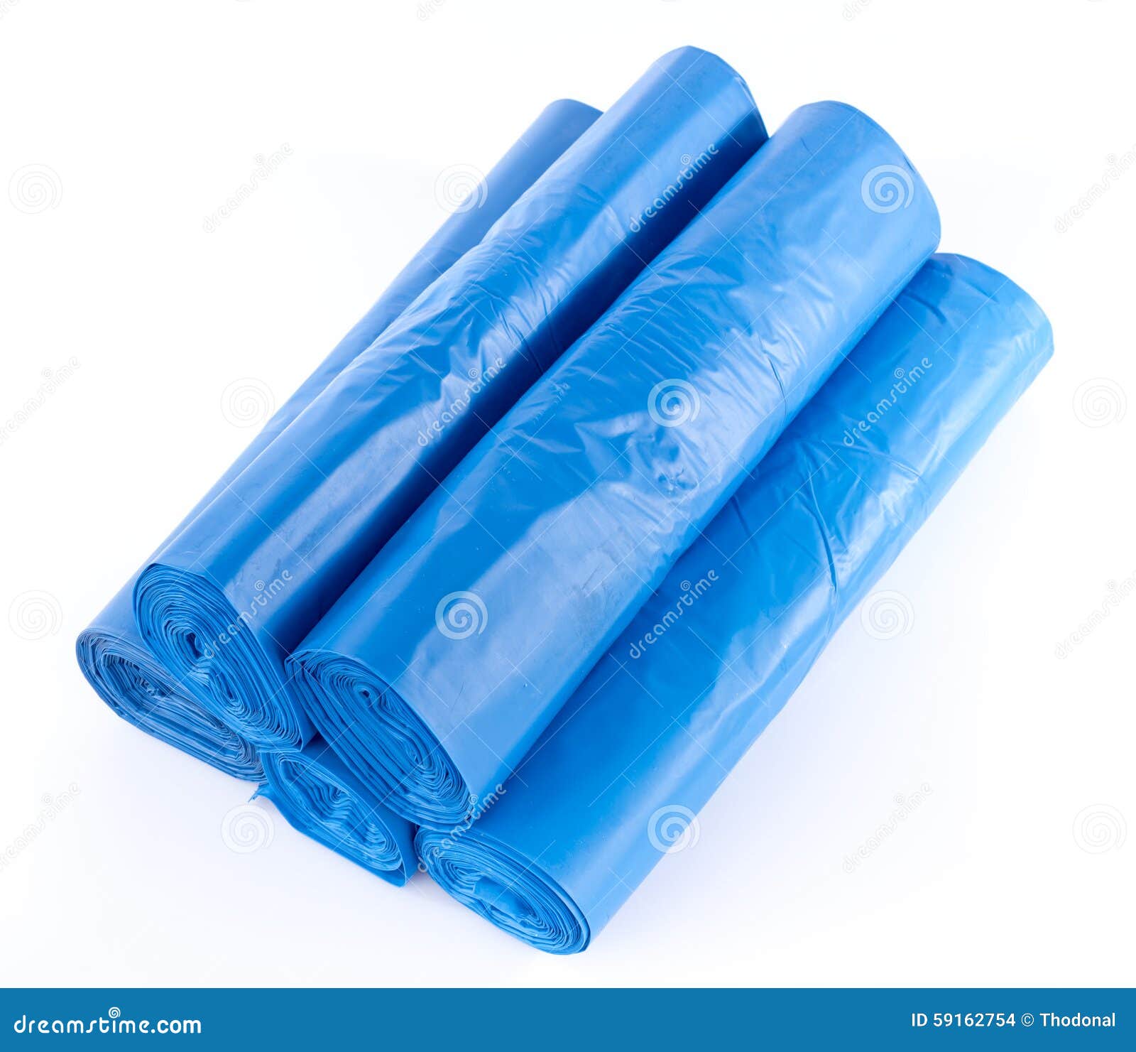 Stack of blue garbage bags stock photo. Image of environment - 59162754