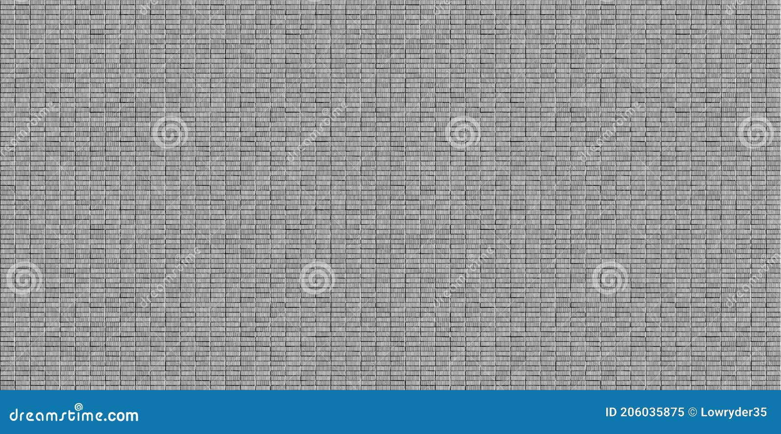 Stack Bond Grey Brick Wall Background Stock Image - Image of bricks ...
