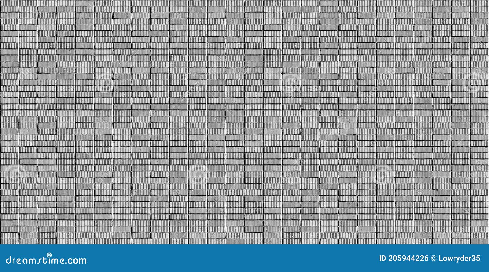 Stack Bond Grey Brick Wall Seamless Pattern Background Stock Photo ...