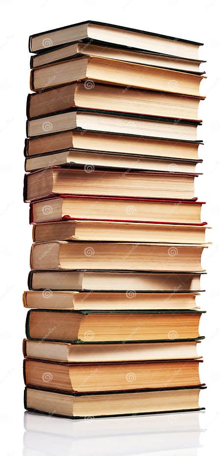 Stack of books stock image. Image of stack, educational - 15548295