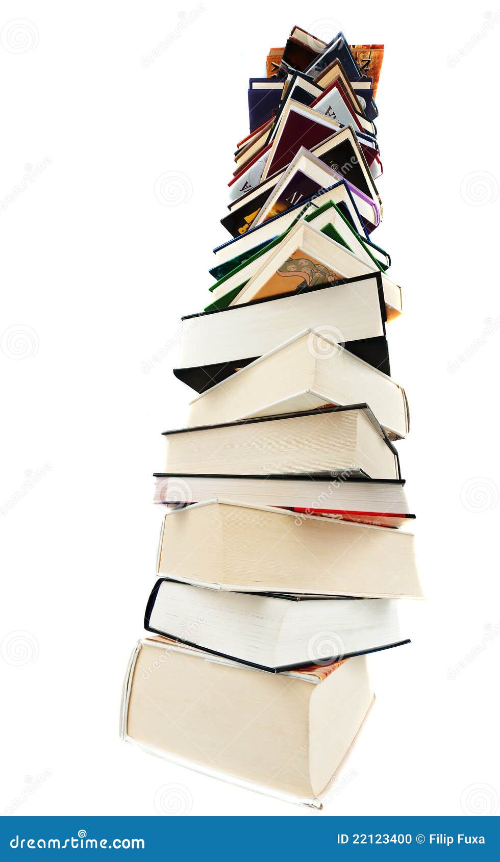 Stack of books stock photo. Image of literature, learning - 22123400