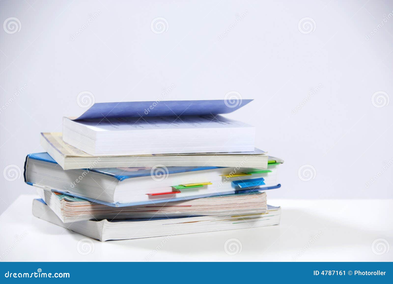 Stack of Books stock image. Image of bookcase, knowledge - 4787161