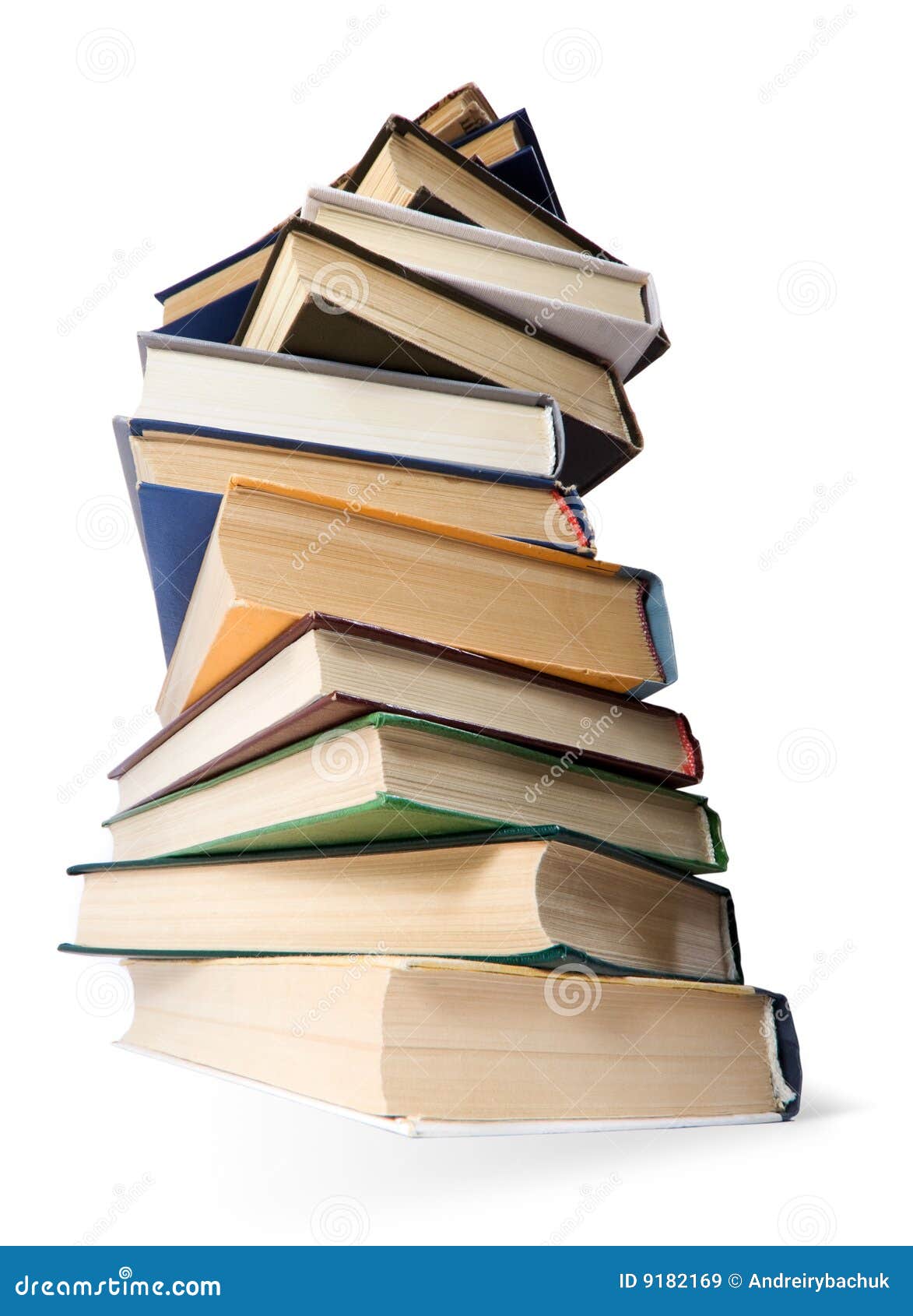Stack of books stock image. Image of stack, textbook, angle - 9182169