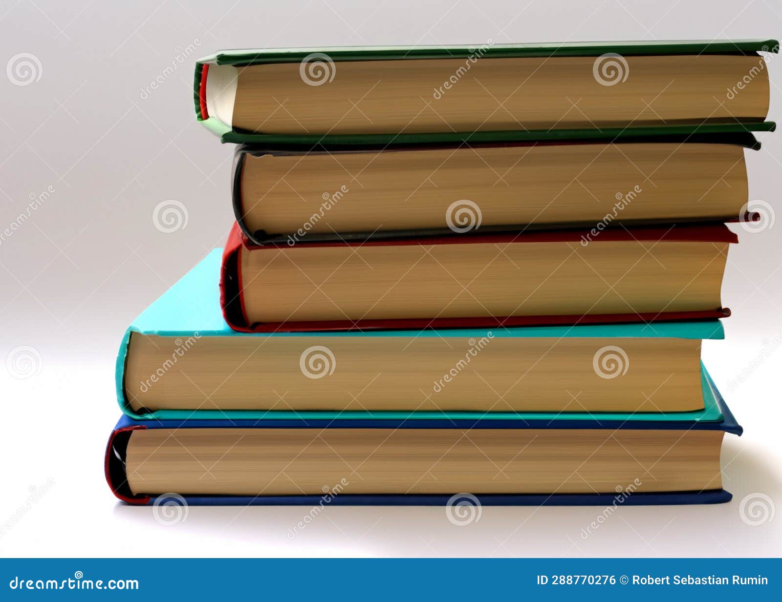Stack of books ai stock photo. Image of book, lighting - 288770276