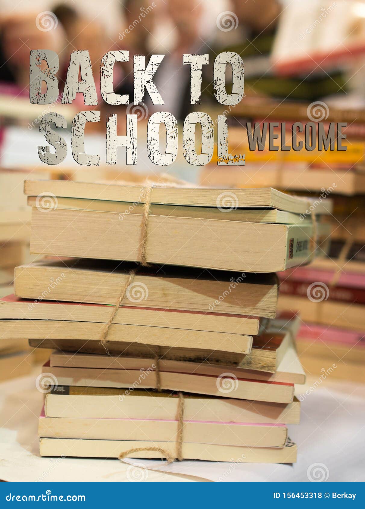 Stack of Books As Education and Business Concept Stock Photo - Image of ...
