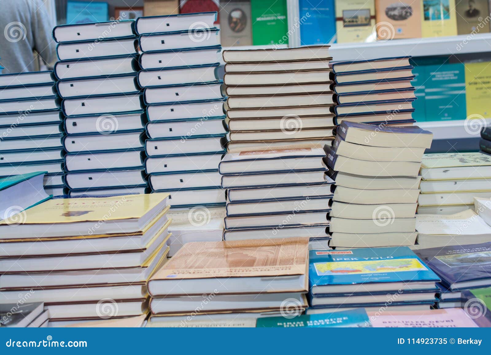 Stack of Books As Education and Business Concept Editorial Image ...