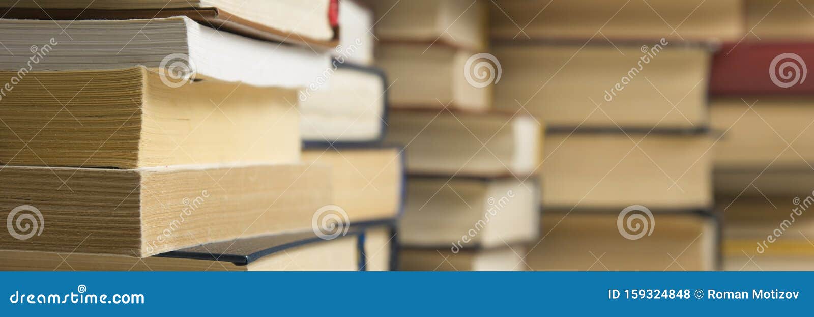 Stack of Books Background. Many Books Piles. Stock Photo - Image of ...
