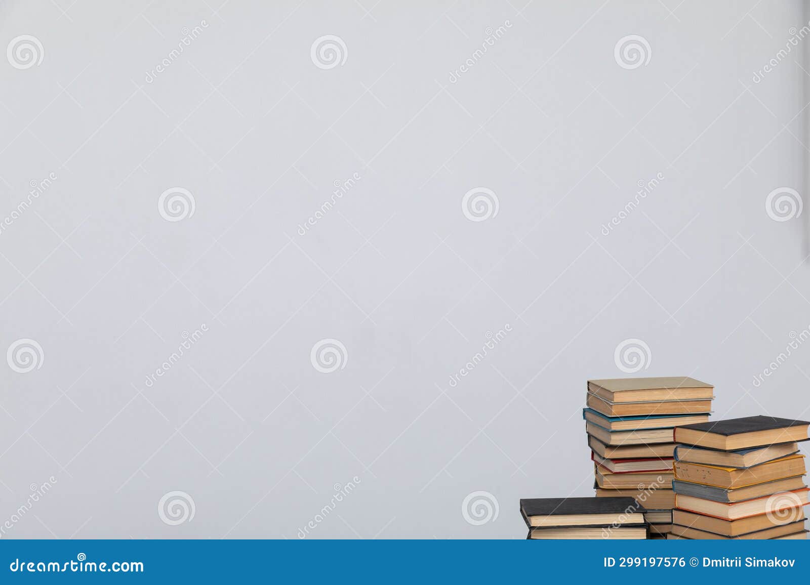 Stack of Books Background. Many Books Piles. Stock Photo - Image of ...