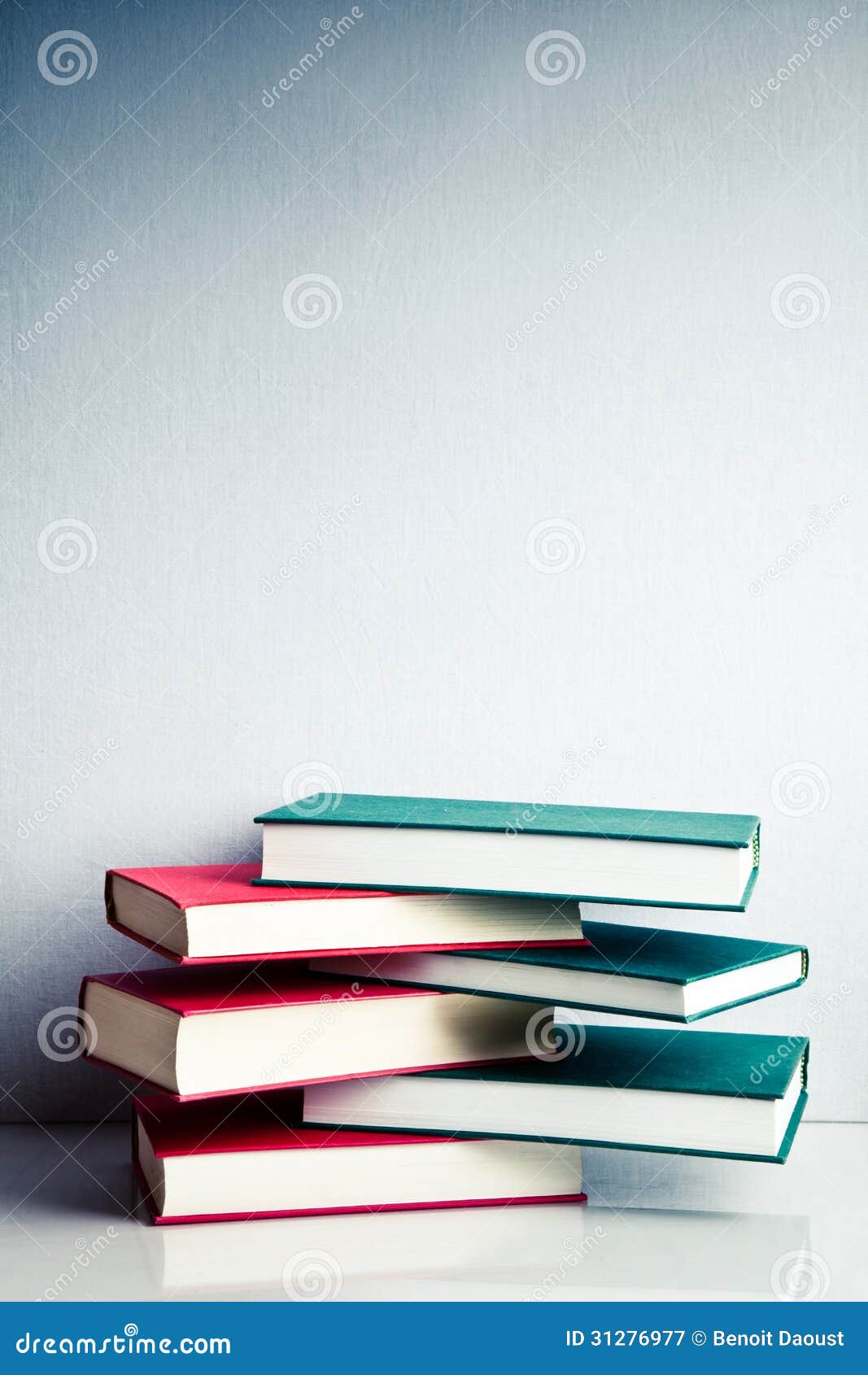 Stack of books in balance stock image. Image of interchange - 31276977