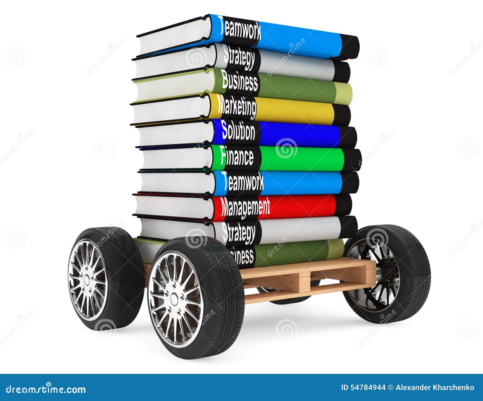 Stack Books Car Wheels Stock Illustrations – 2 Stack Books Car Wheels ...