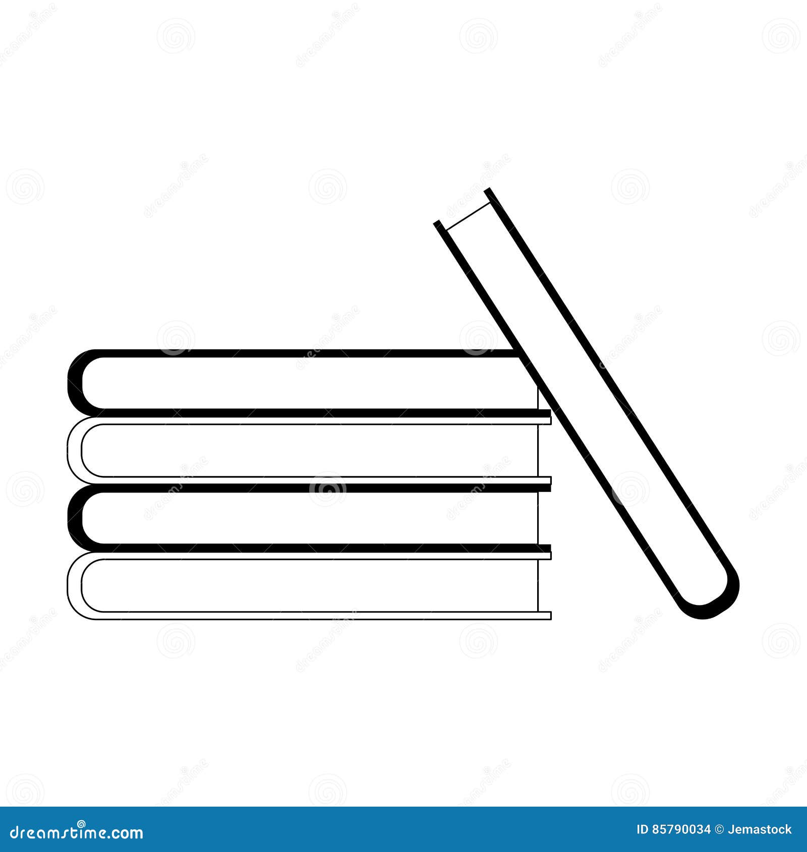 Stack of books icon stock vector. Illustration of encyclopedia - 85790034