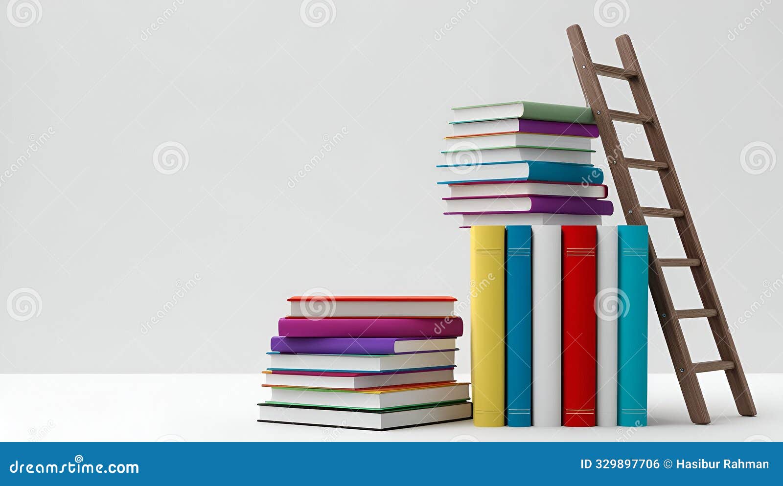 Ladder Learning Tree Vector Illustration | CartoonDealer.com #66797836