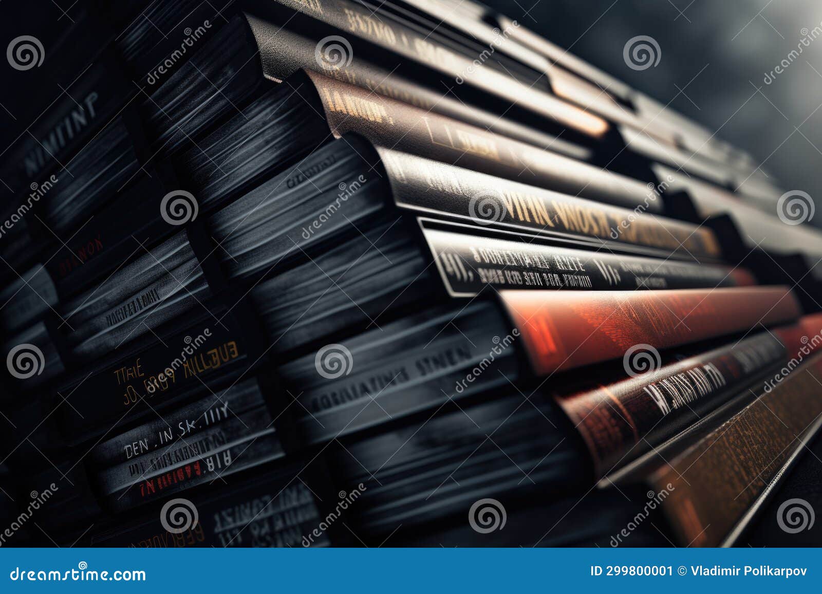 A Stack of Books Neatly Arranged on Top of Each Other. Perfect for ...