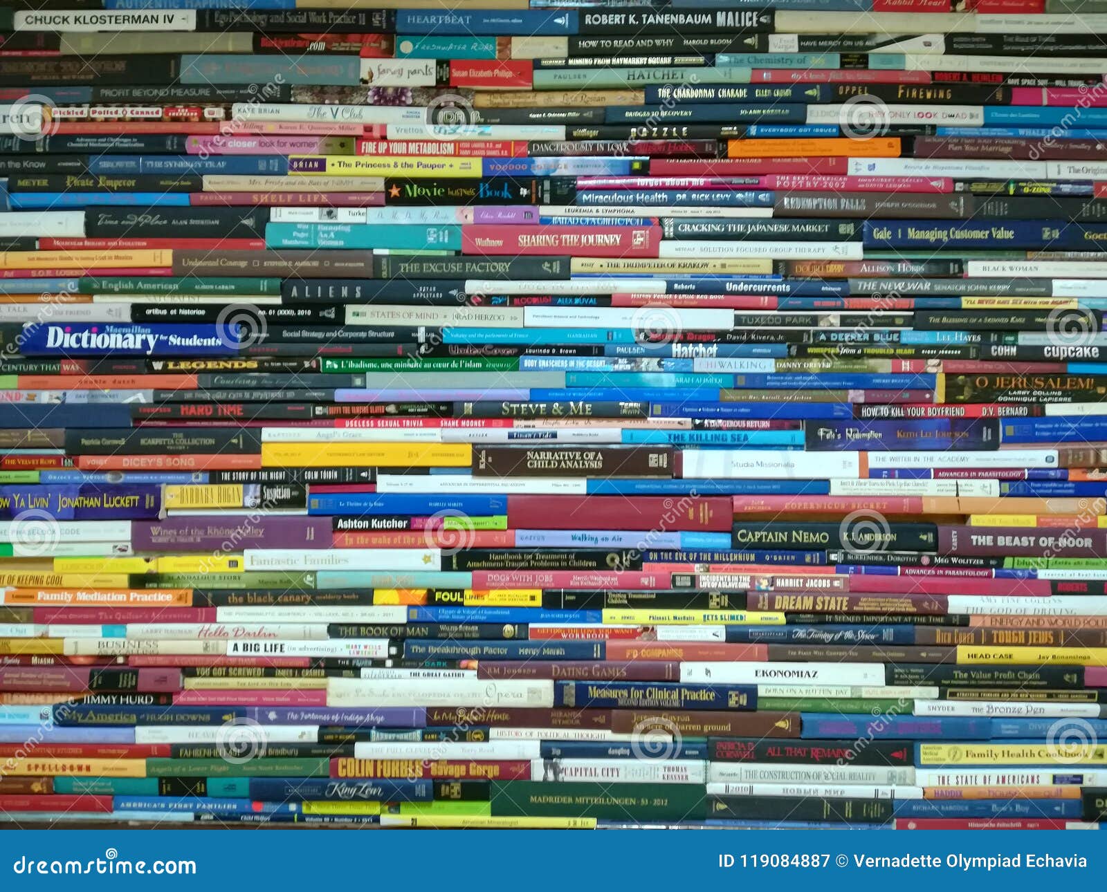 Stack of Books, Novel and Dictionary Editorial Photography - Image of ...