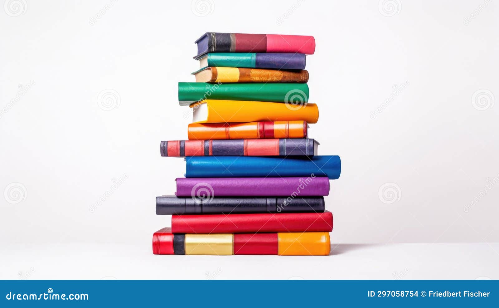 A Stack of Books Sitting on Top of Each Other Stock Photo - Image of ...