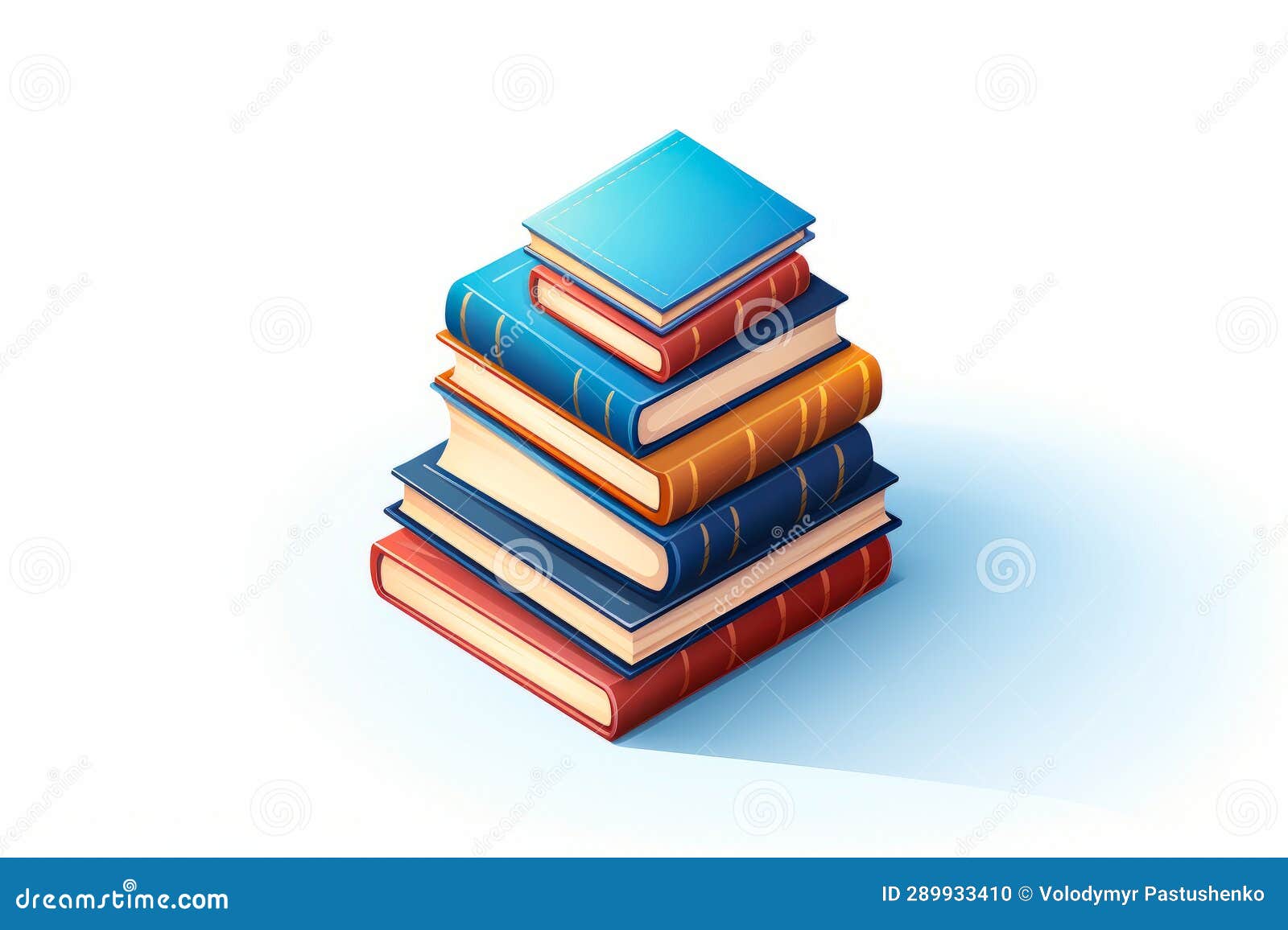 Stack of Books Sitting on Top of Each Other on White Surface ...