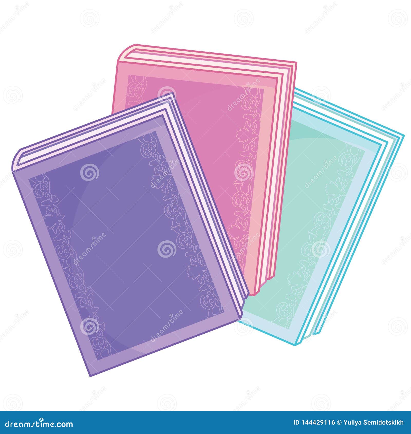 Stack of Books Magic Cartoon Stock Vector - Illustration of cartoon ...