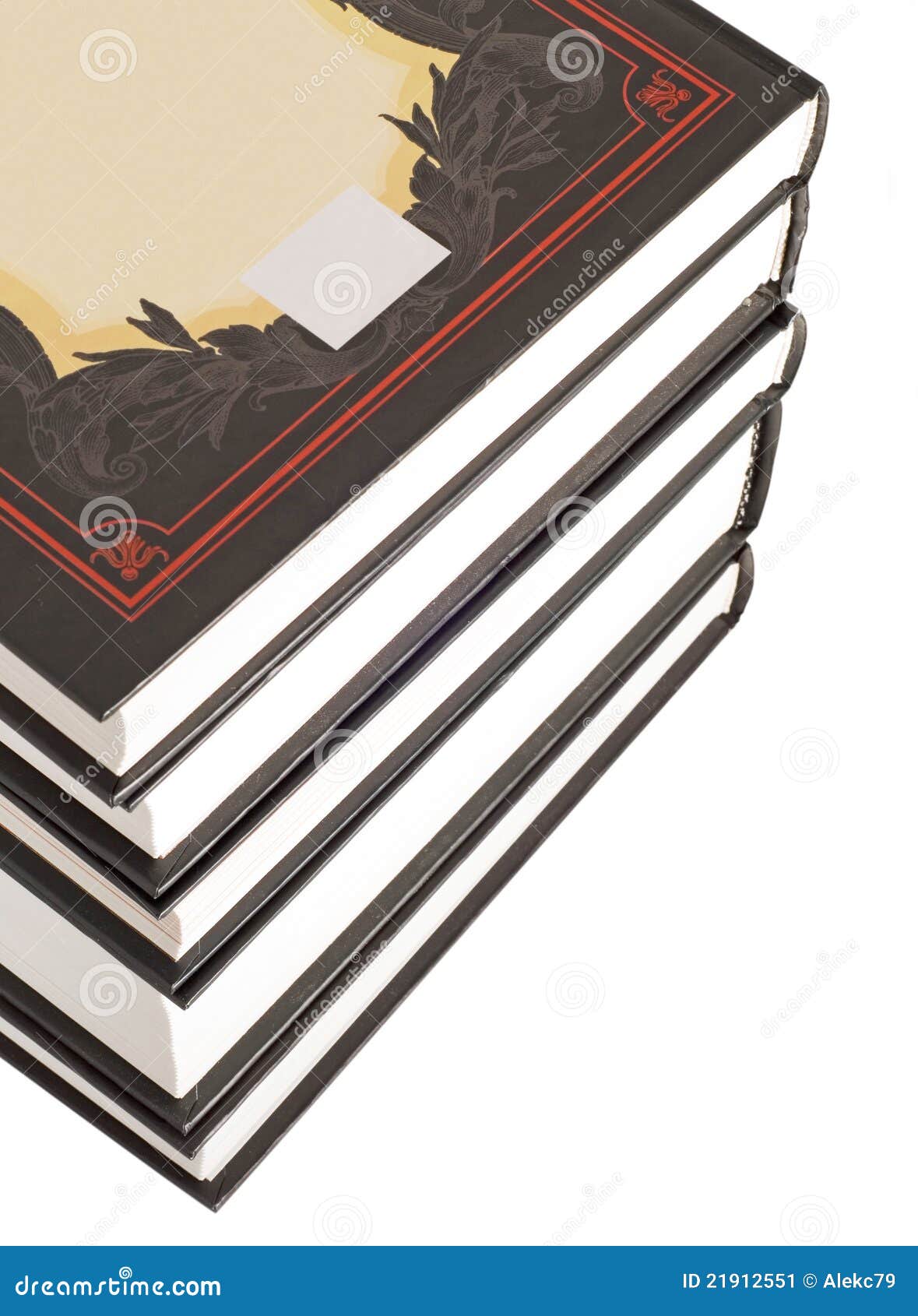 Stack of books, a top view stock image. Image of text - 21912551
