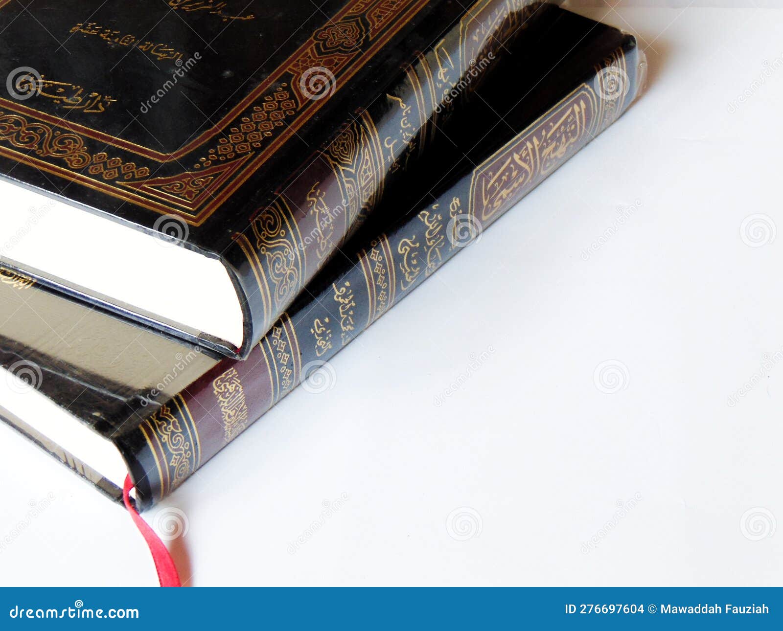 Stack of Books on a White Background Stock Photo - Image of stackbook ...
