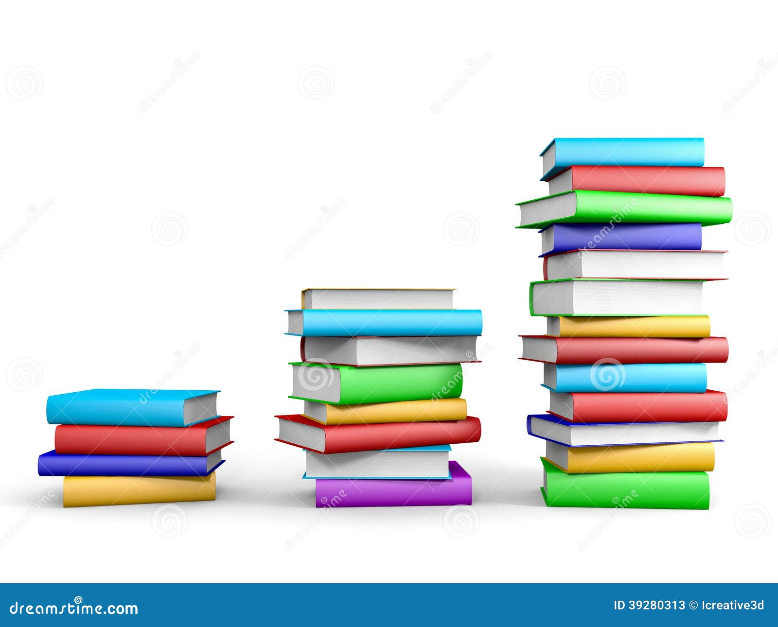 Stack of books. stock illustration. Illustration of books - 39280313