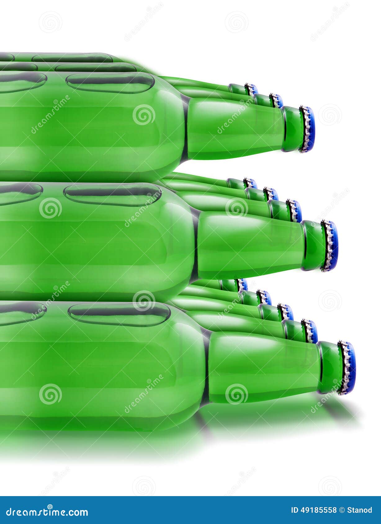 Stack of bottles beer stock photo. Image of bottle, alcohol - 49185558