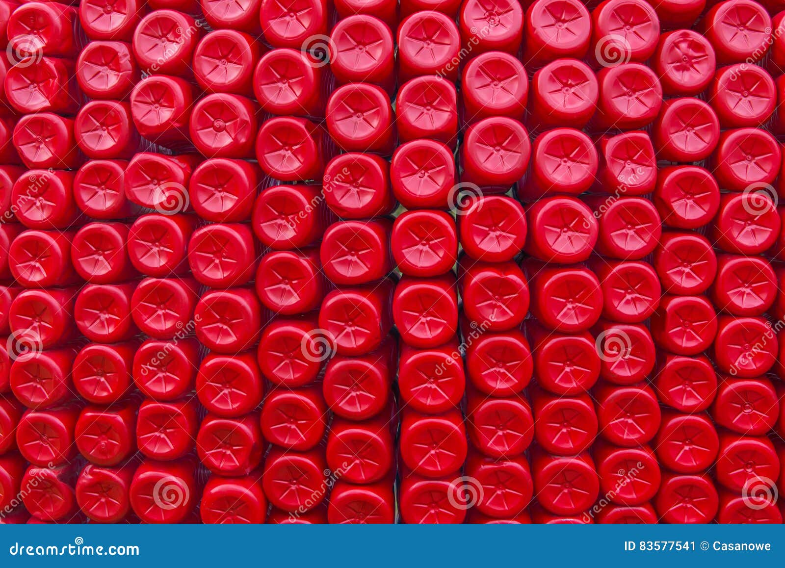 Stack of Bottom Plastic Bottles Texture for Background Stock Image ...