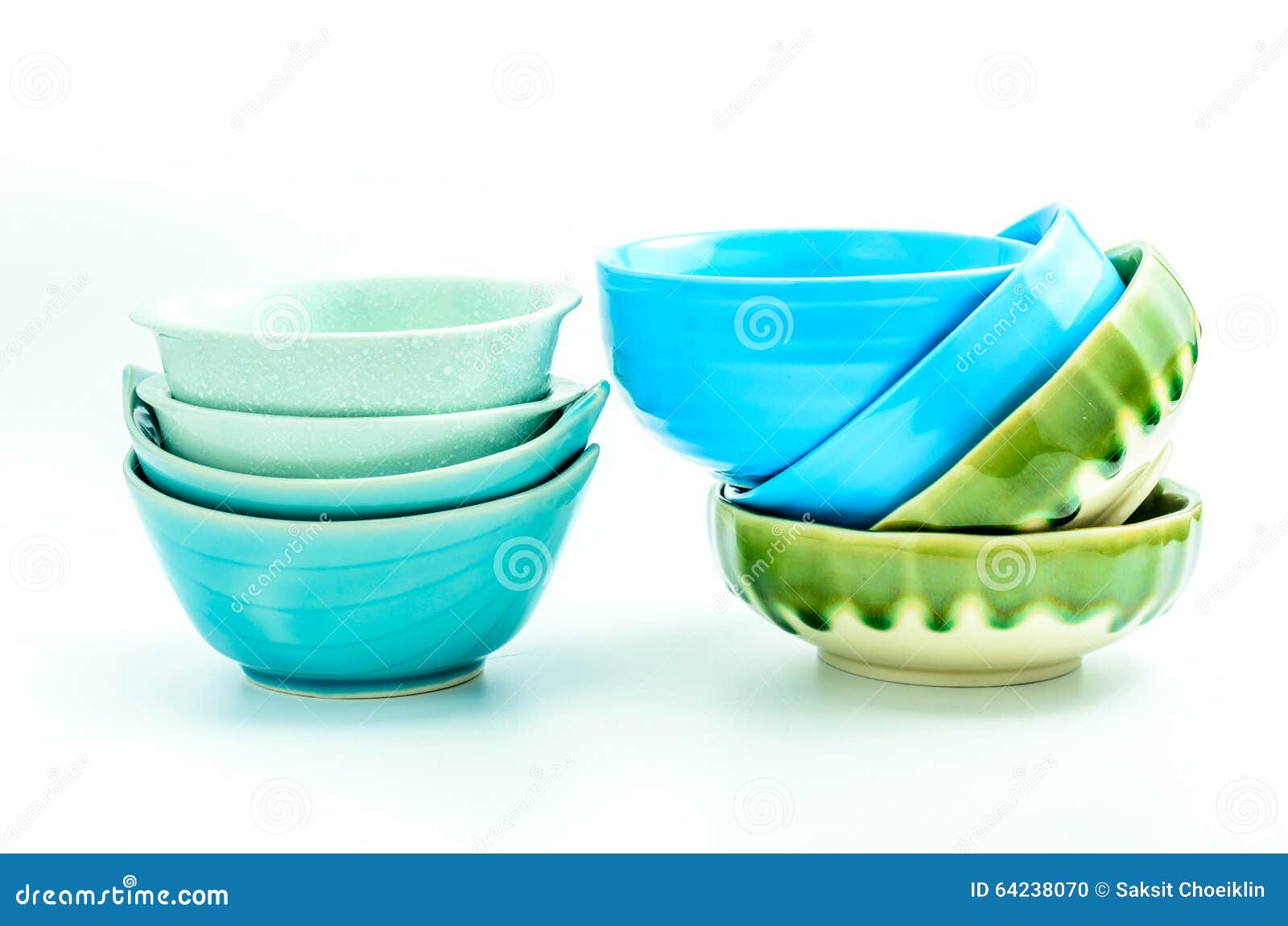 Stack of bowl stock photo. Image of container, kitchenware - 64238070