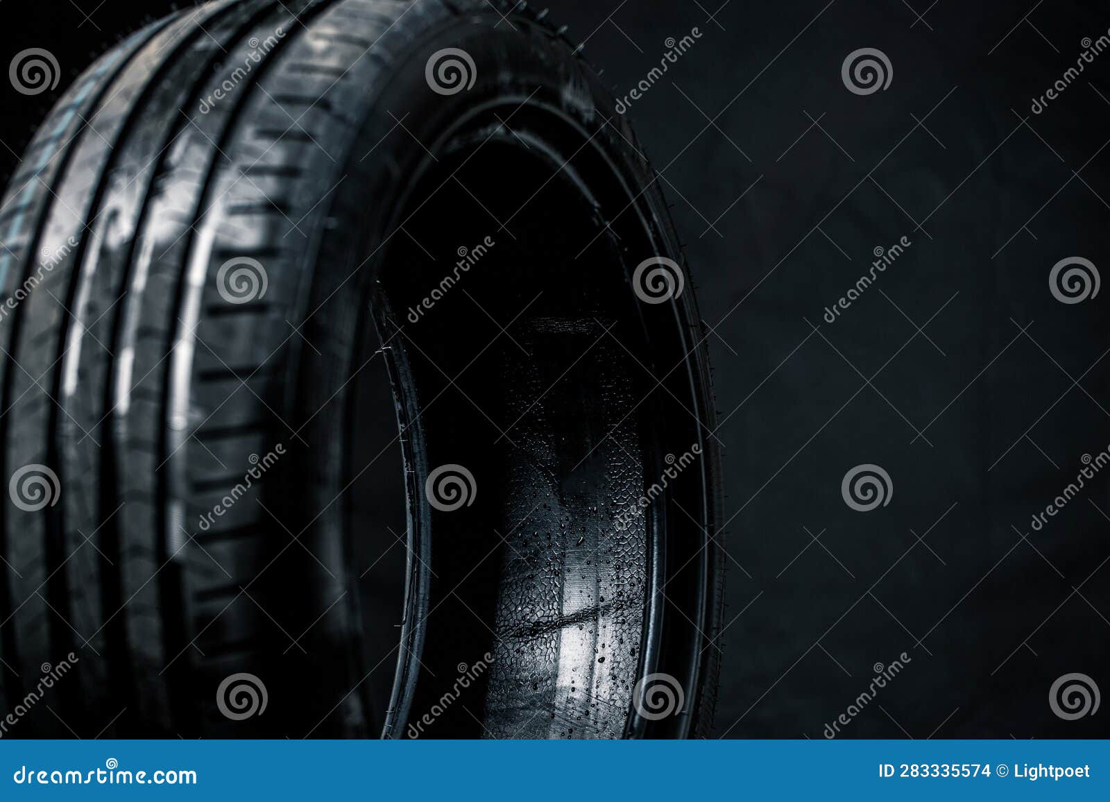 Stack of Brand New High Performance Car Tires Stock Photo - Image of ...