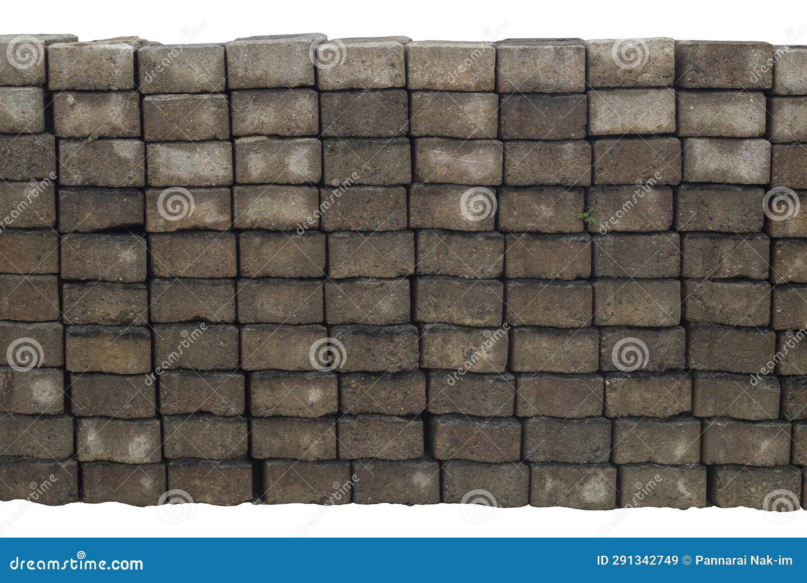 Stack Of Red Brick Closeup. Pile Of Stacked New Red Bricks Stock Photo ...