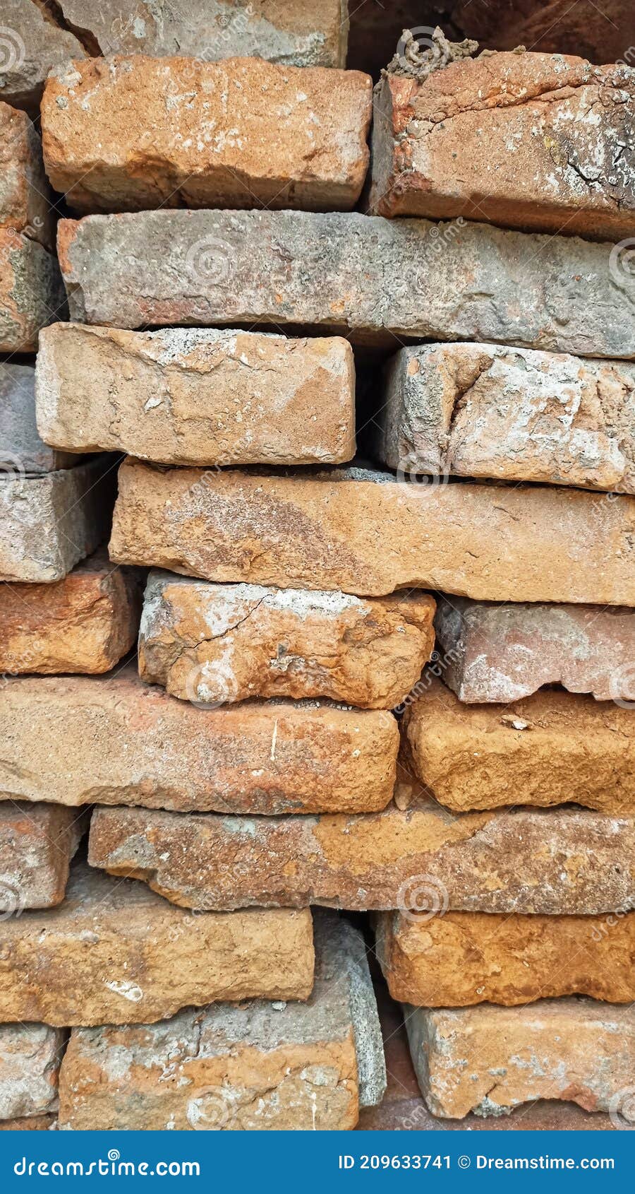 Stack of bricks stock image. Image of floor, iron, rock - 209633741
