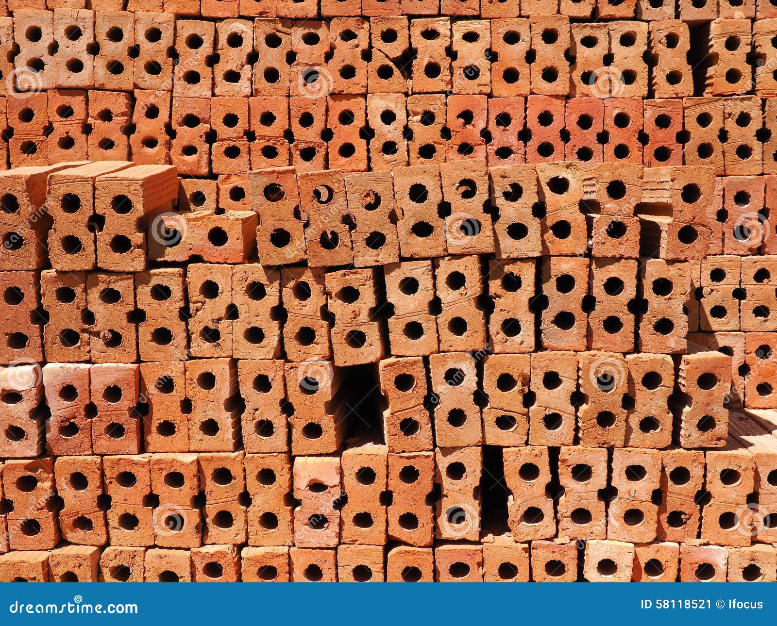 Stack of bricks stock image. Image of colors, pattern - 58118521