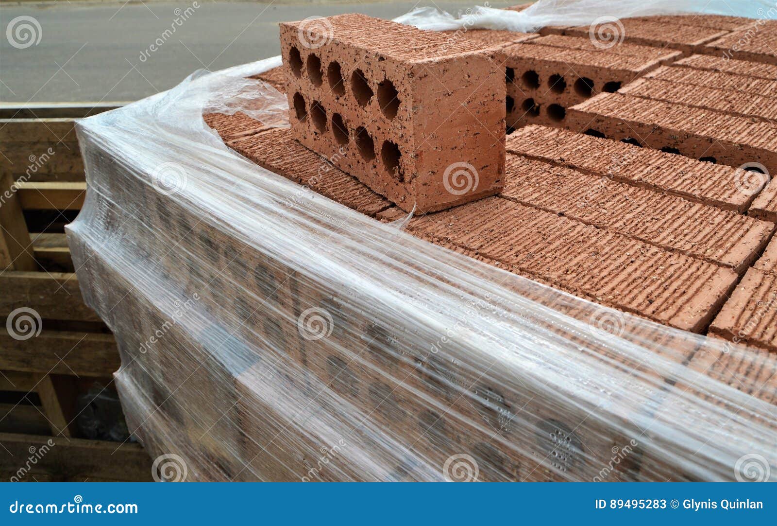 Stack of bricks stock image. Image of houses, homeowner - 89495283