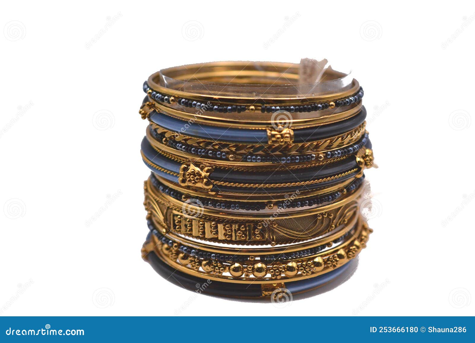 Stack of Bronze Toned stock photo. Image of fashion - 253666180