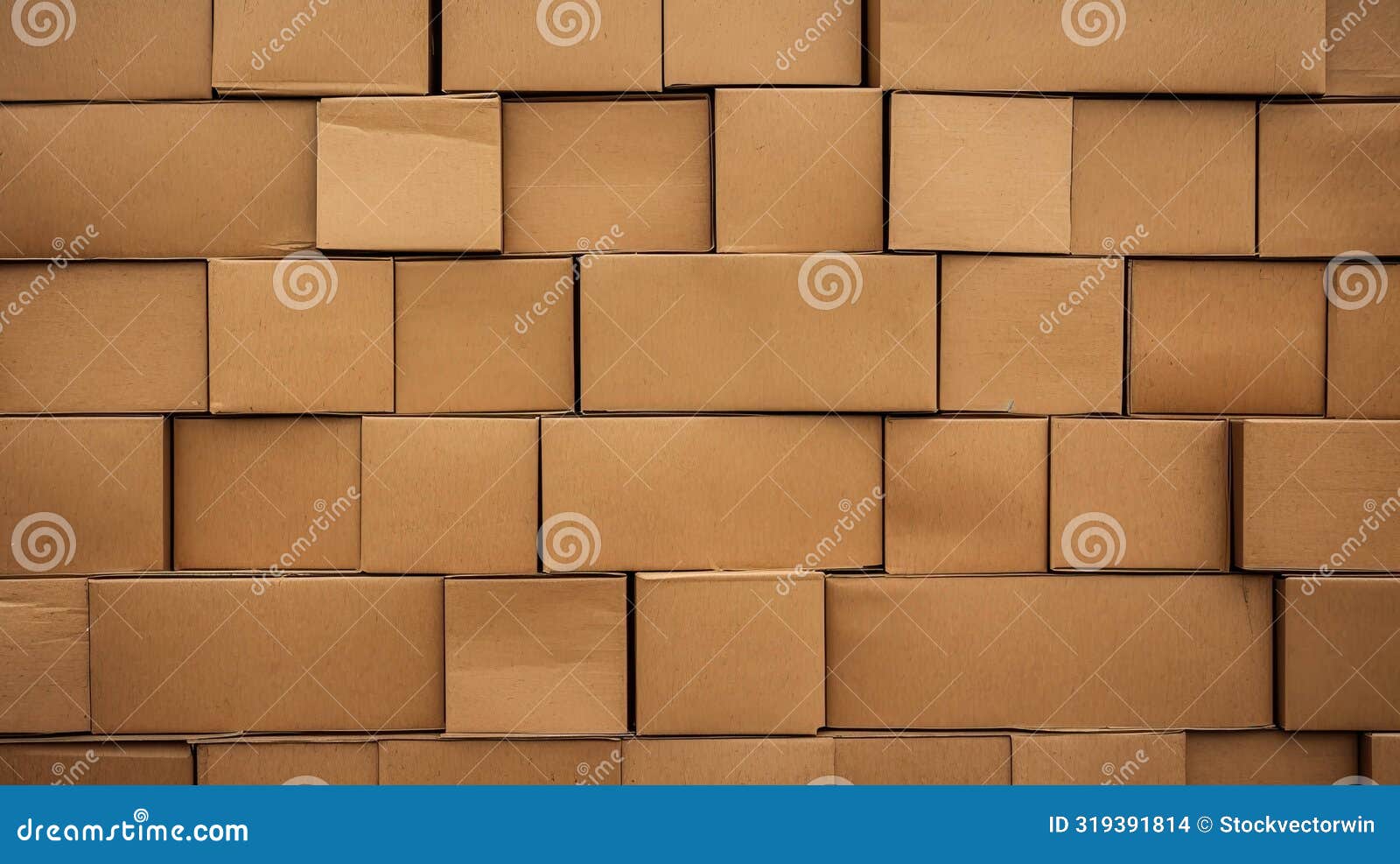 Stack Brown Cardboard Texture Stock Illustration - Illustration of ...