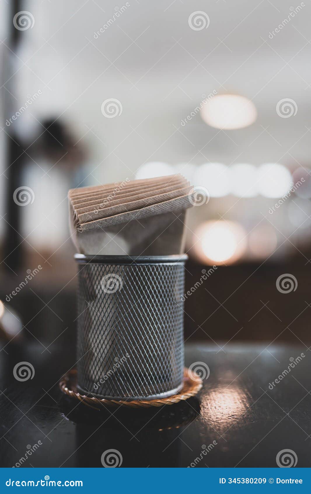 A Stack of Brown Tissues in Box Stock Image - Image of cappuccino ...