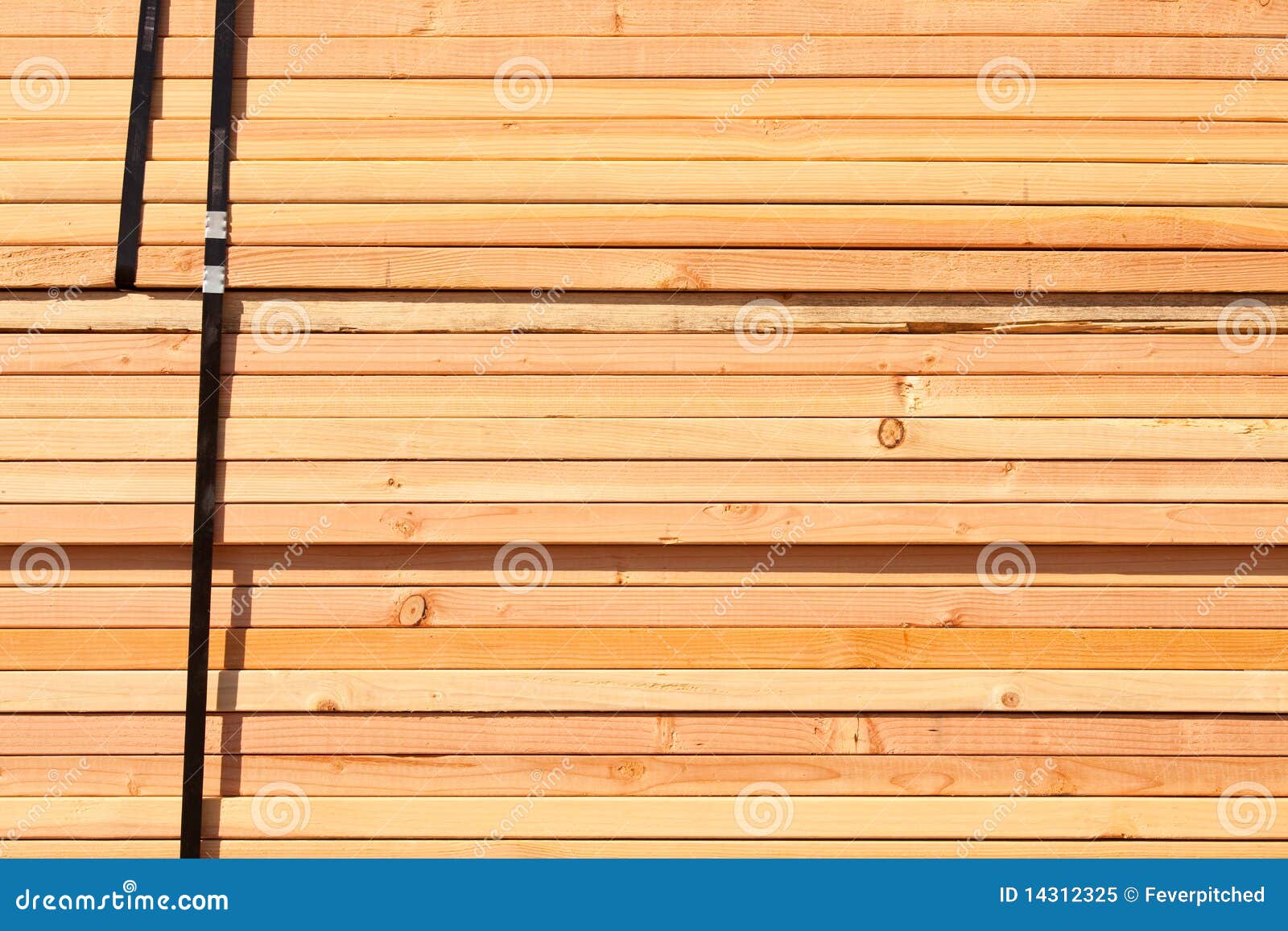 Stack of Building Lumber stock image. Image of projects - 14312325