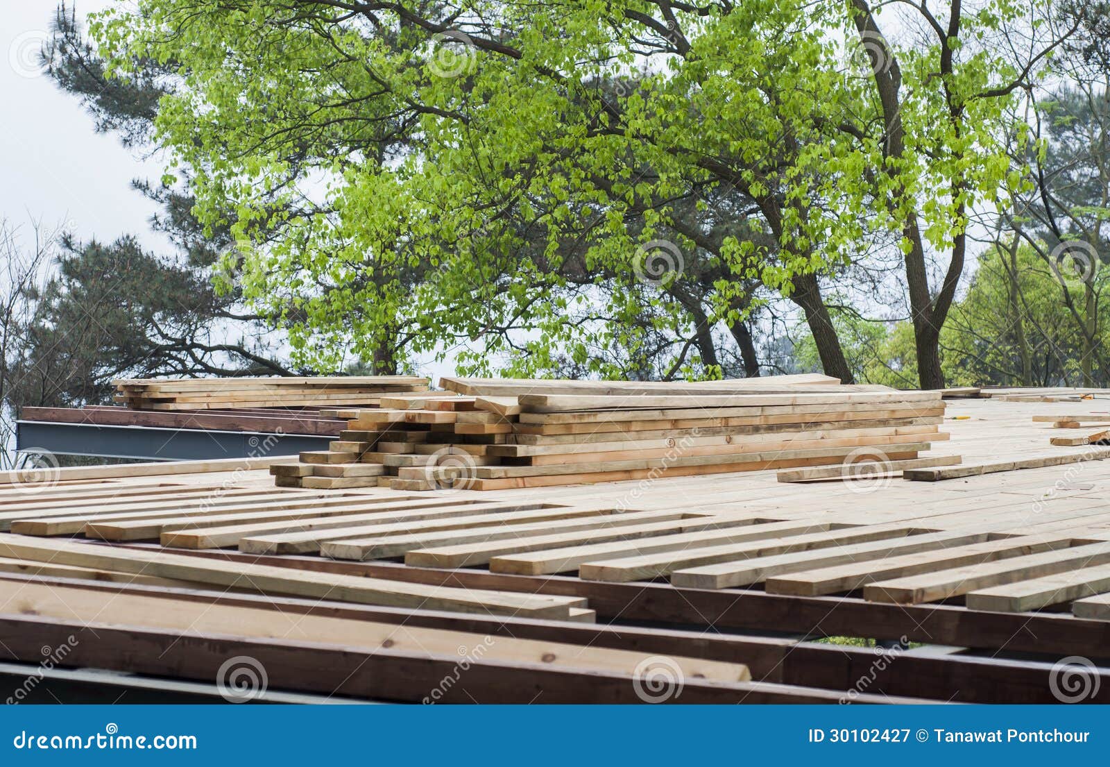 Stack of Building Lumber stock image. Image of abstract - 30102427