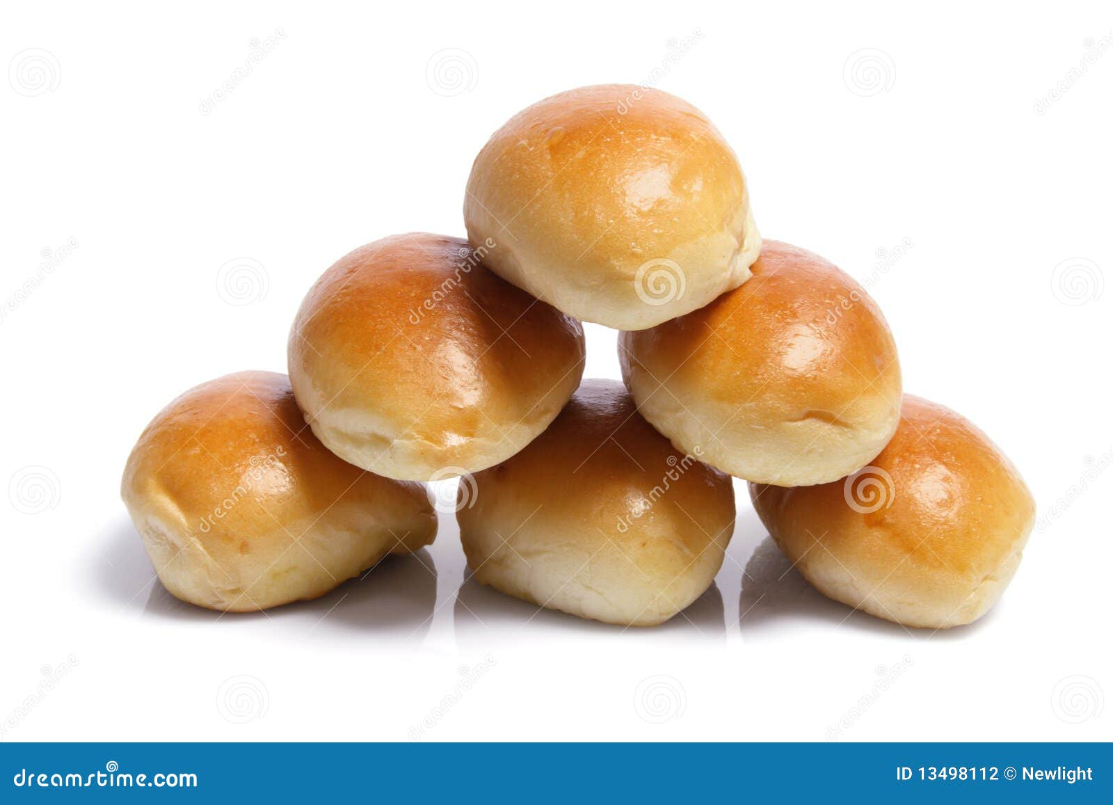 Stack of Buns stock photo. Image of baked, bread, stacked - 13498112