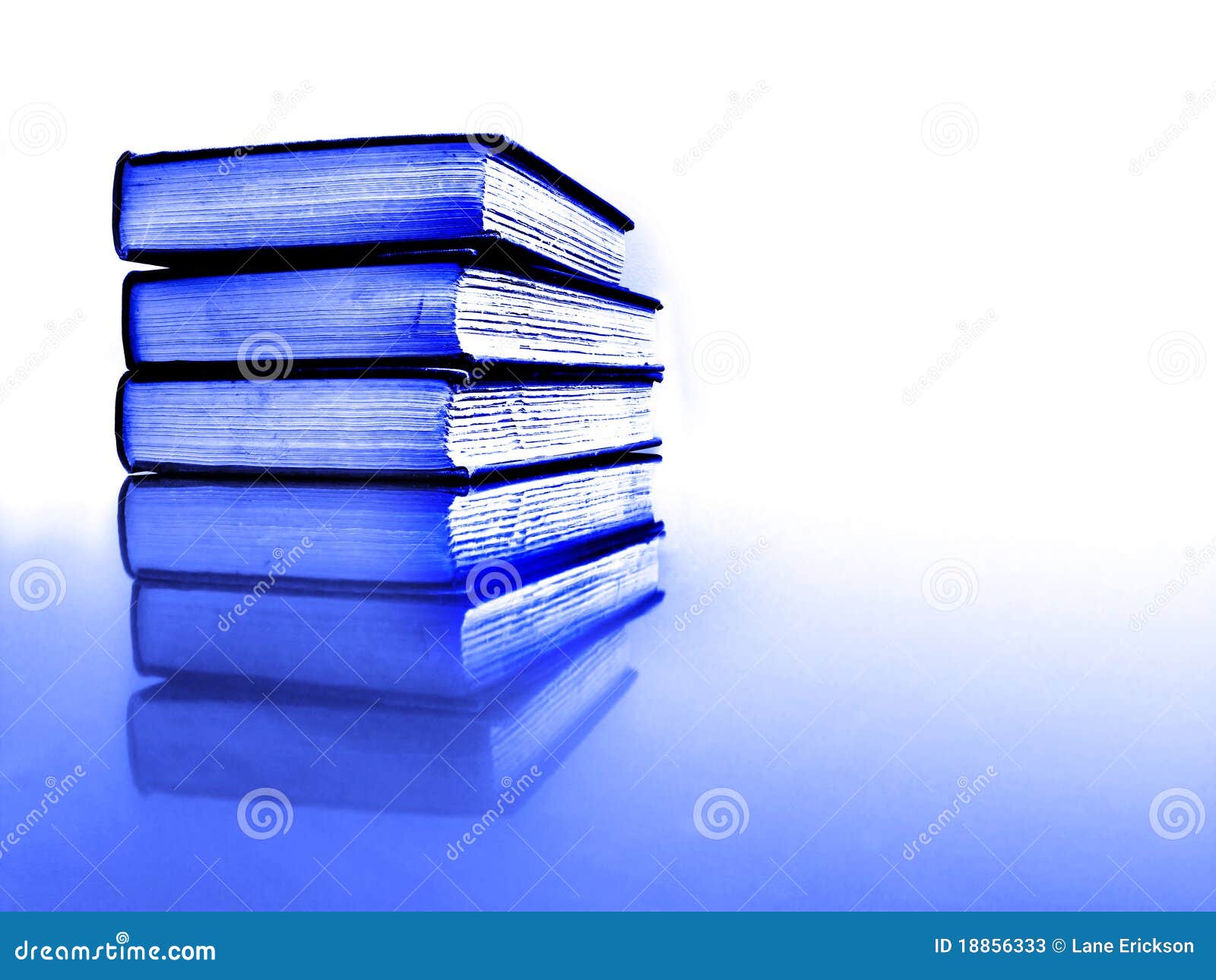 Stack of Business Books stock image. Image of blue, books - 18856333