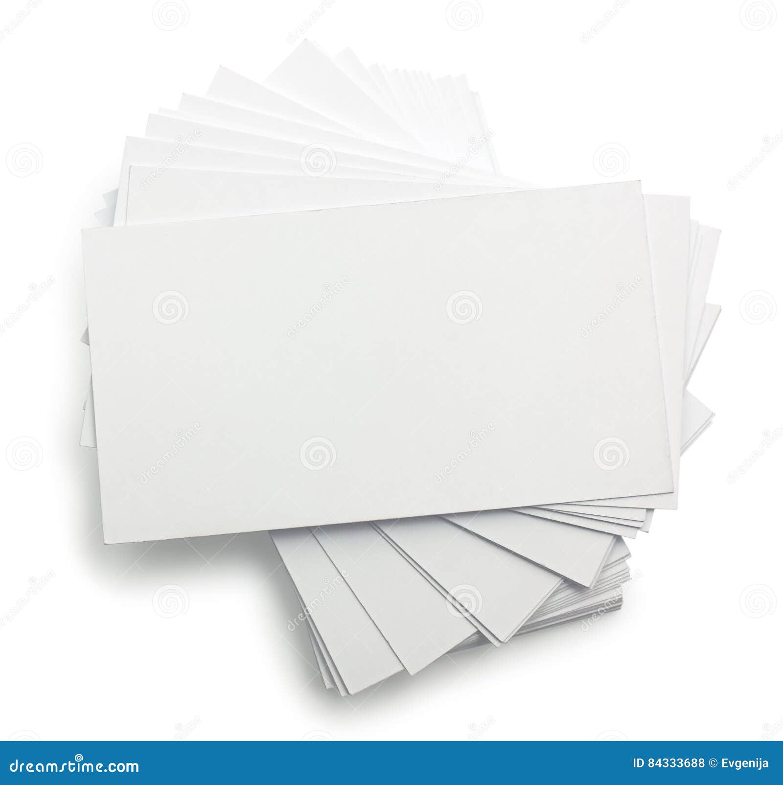 Stack of business cards stock photo. Image of space, backgrounds - 84333688