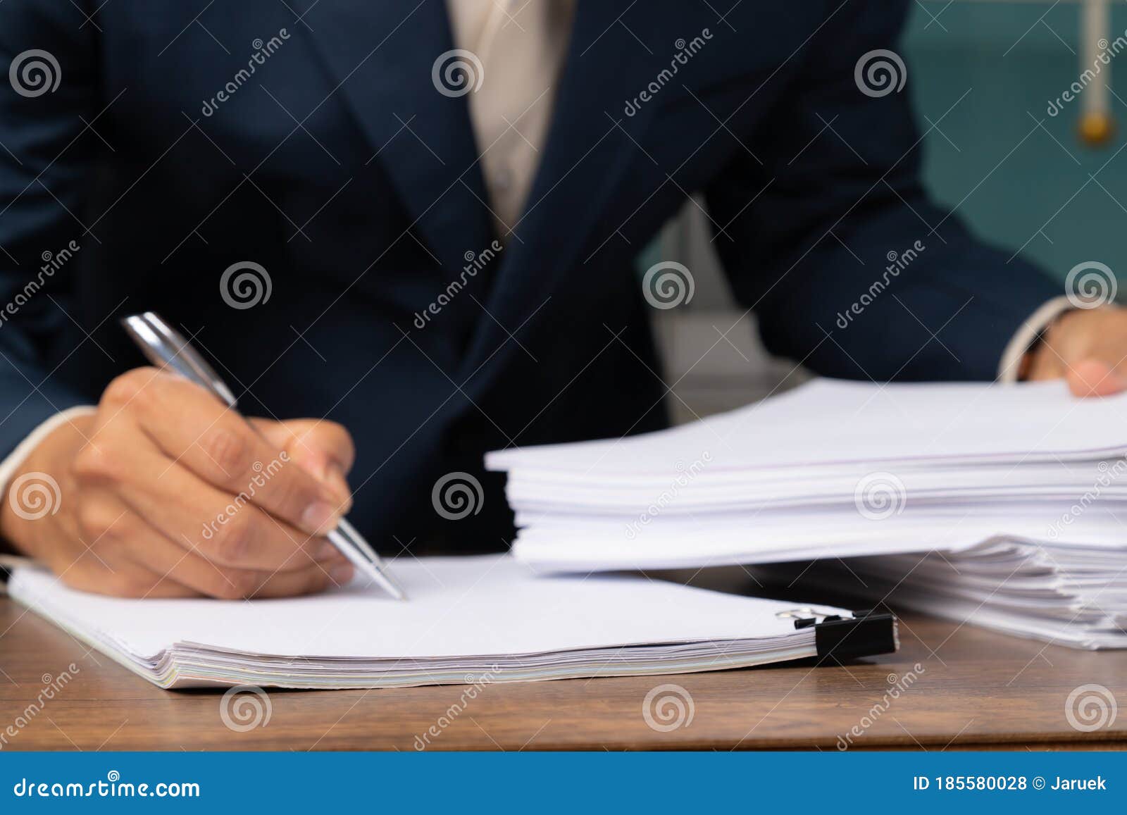Stack of Business Overload Paper Stock Photo - Image of data, office ...