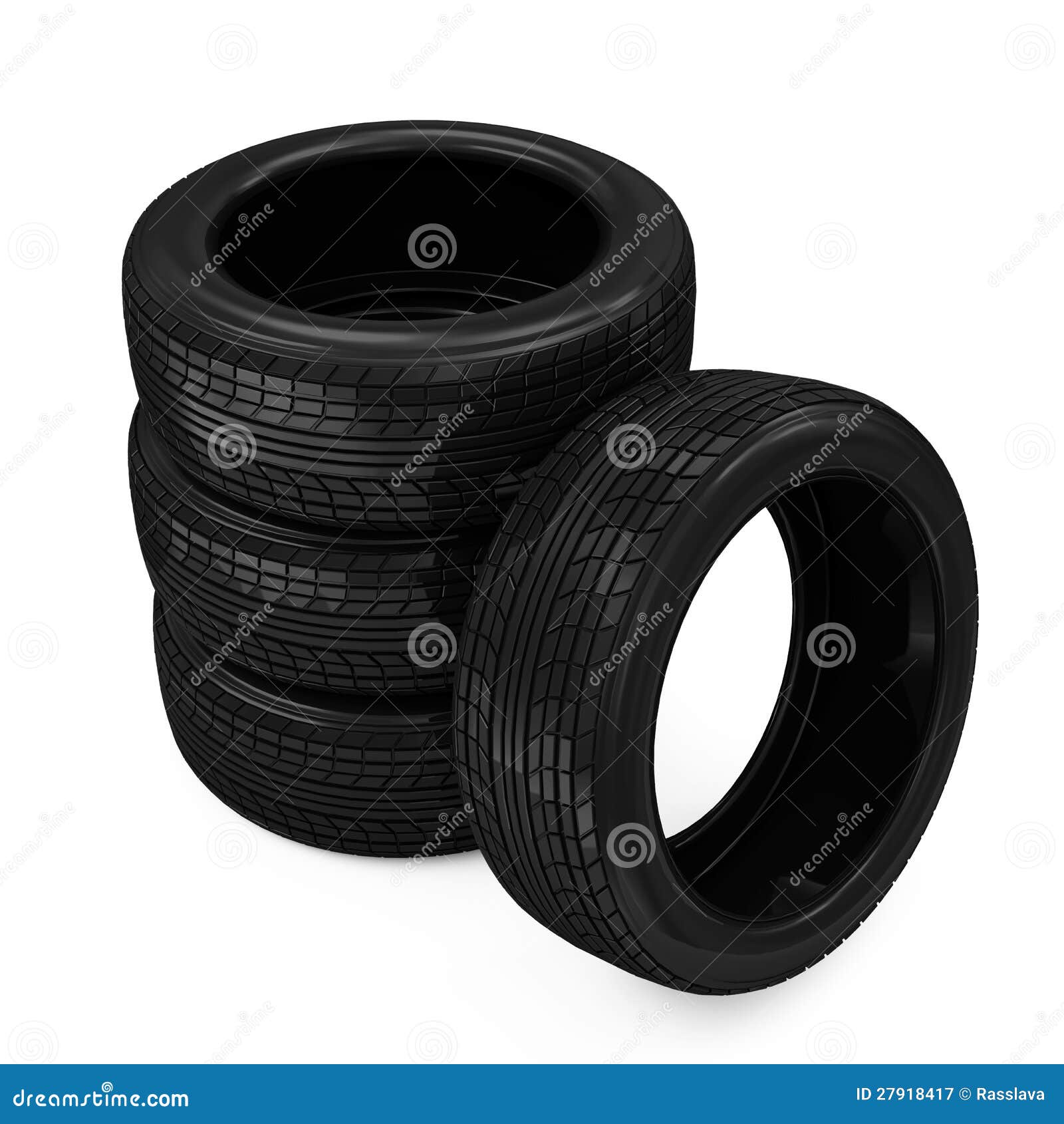 Stack of Car Tires stock illustration. Illustration of safe - 27918417