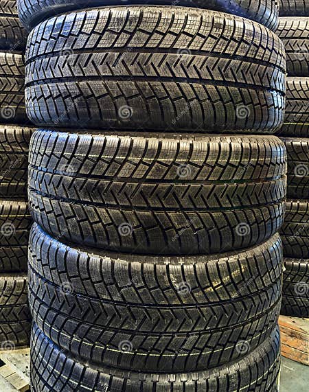 Stack of car tires stock image. Image of transport, speed - 28441657