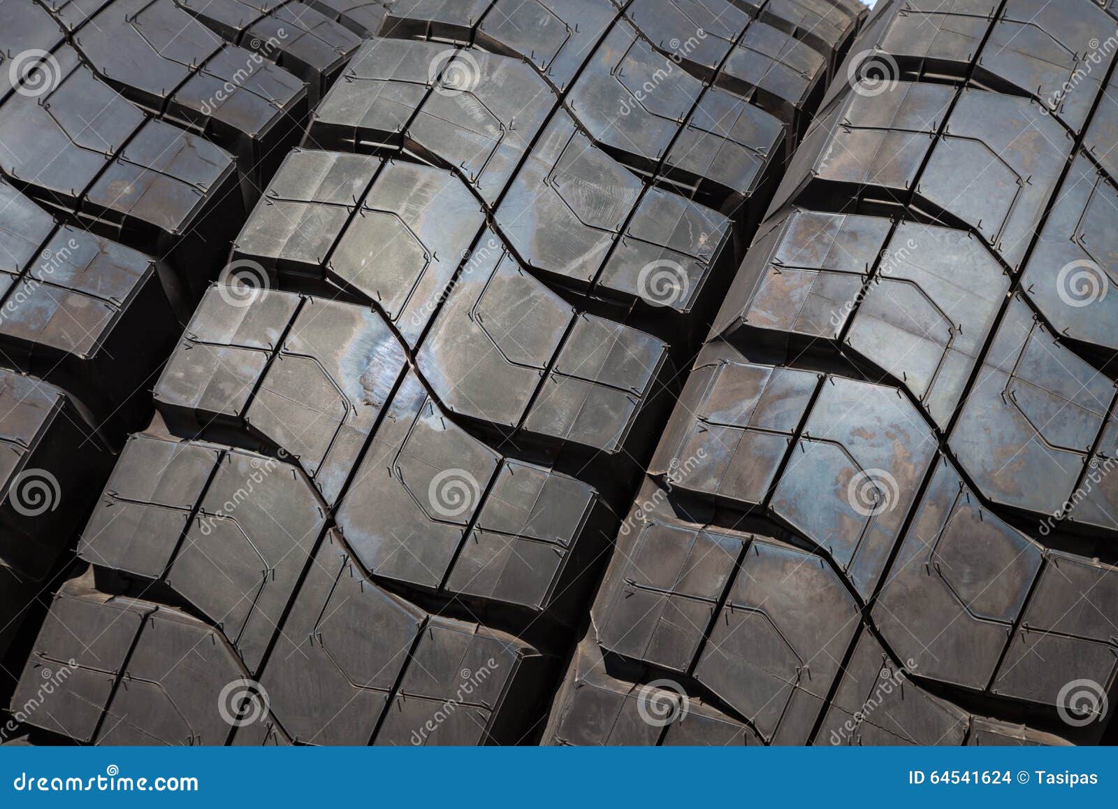 Stack of car tires stock photo. Image of recycling, handling - 64541624