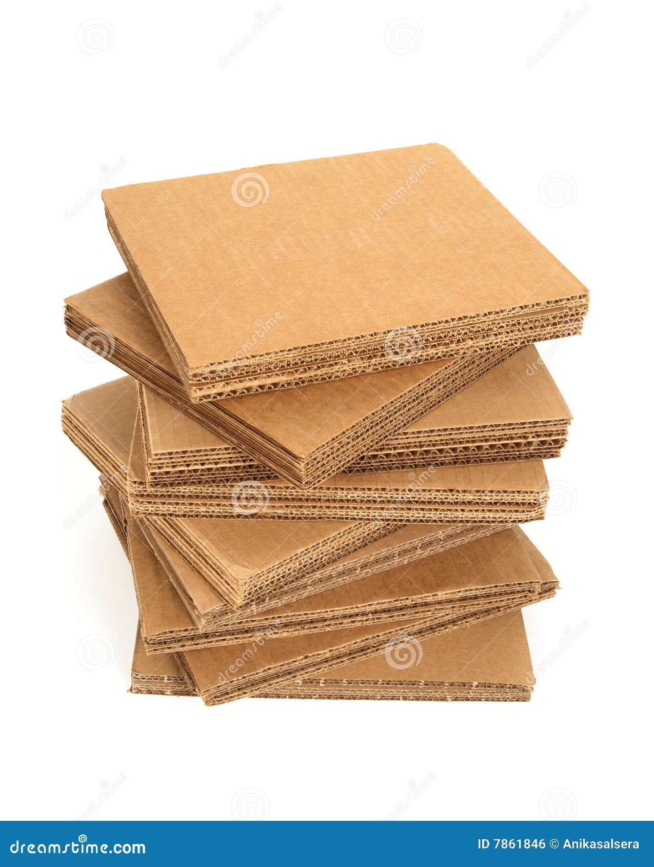 Stack of cardboard stock photo. Image of environment, pile - 7861846