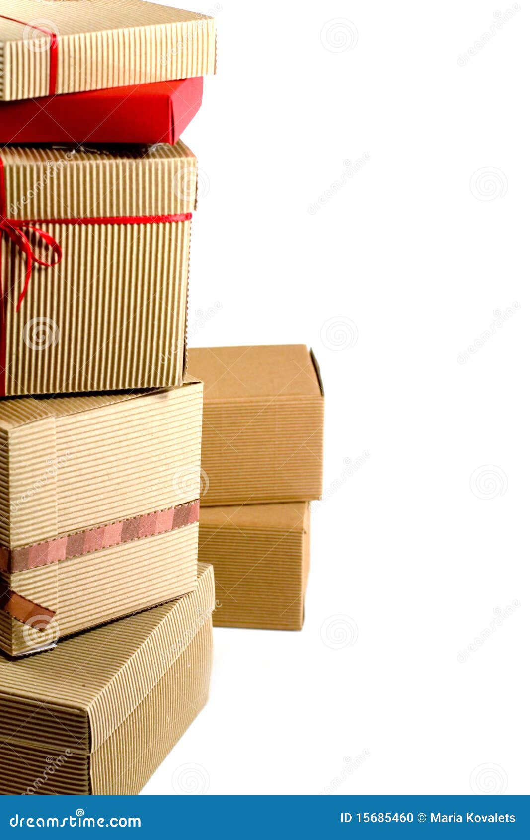 Stack of cardboard boxes stock photo. Image of shipped - 15685460